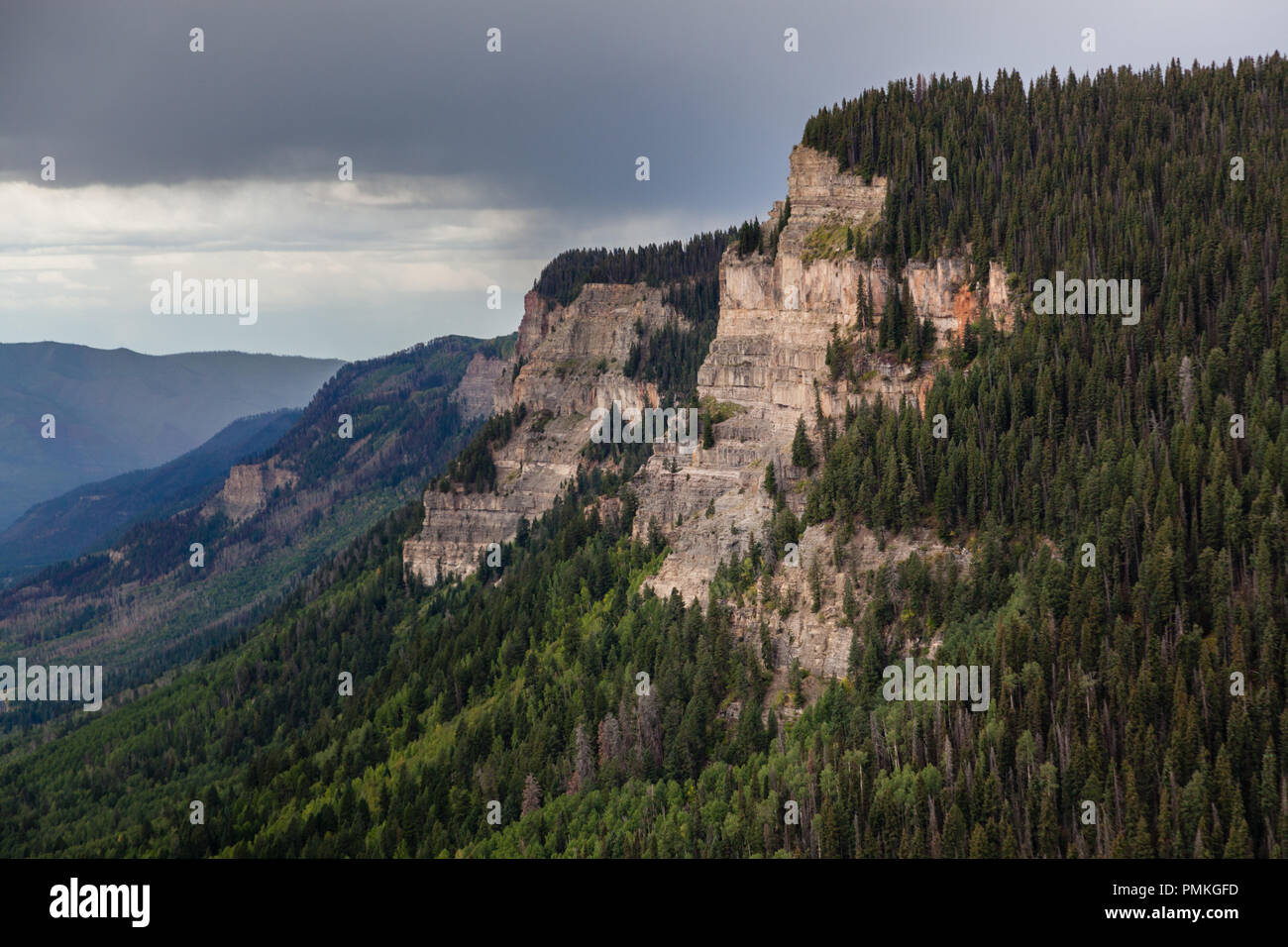 Sedimentary cliff walls are an abundant feature where the Colorado ...