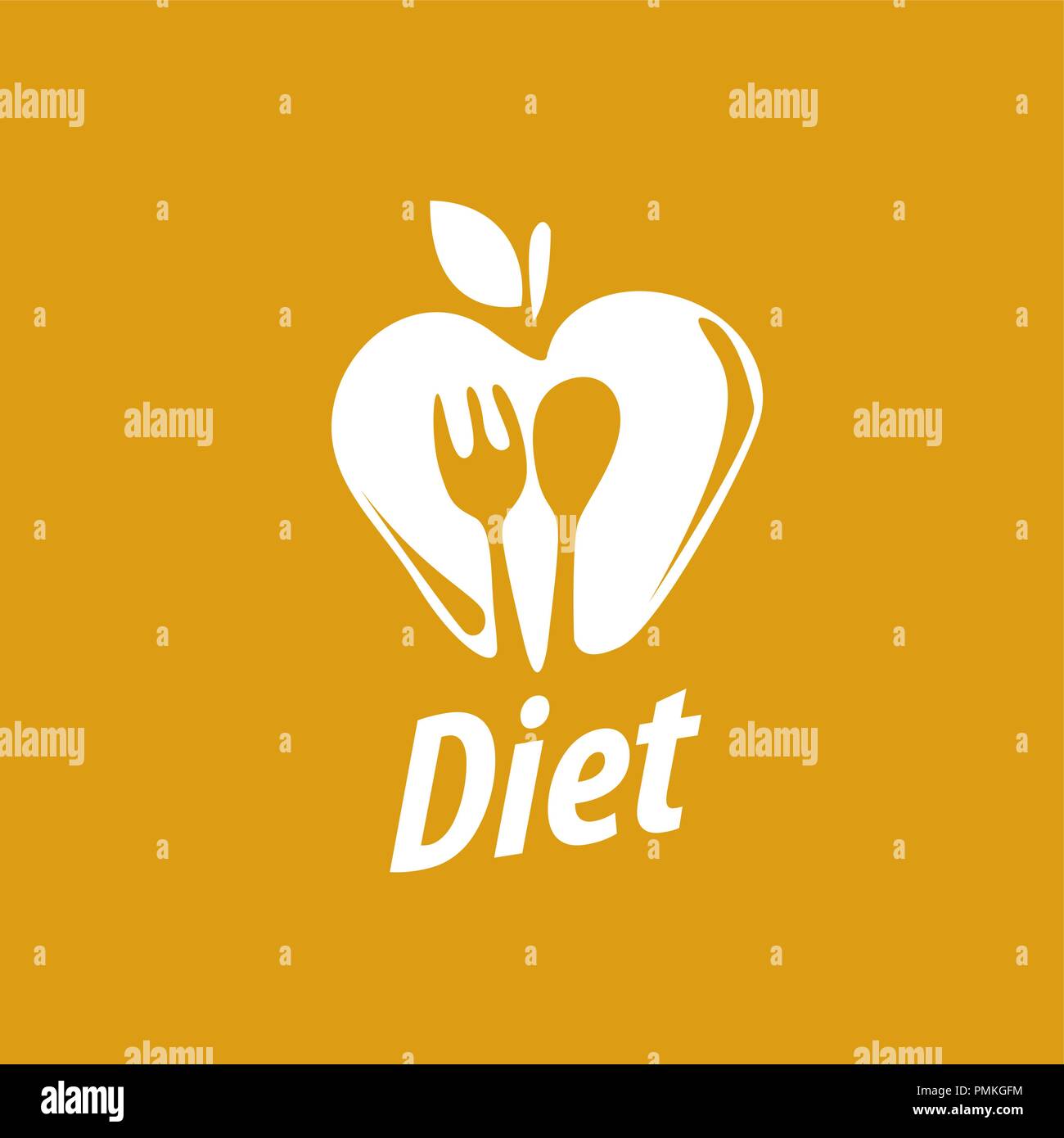 vector logo for diet Stock Vector Image & Art - Alamy