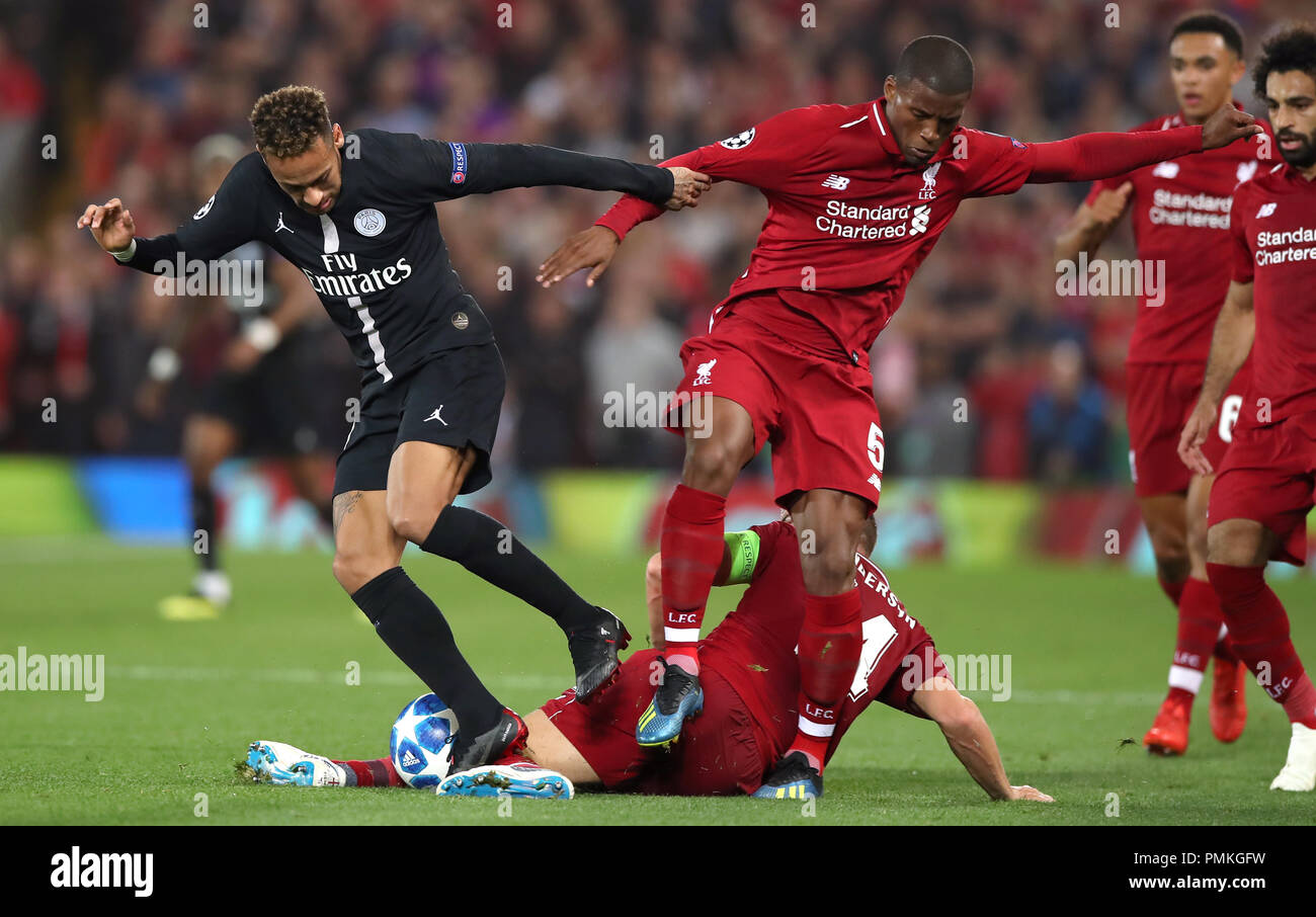Georginio wijnaldum psg hi-res stock photography and images - Alamy