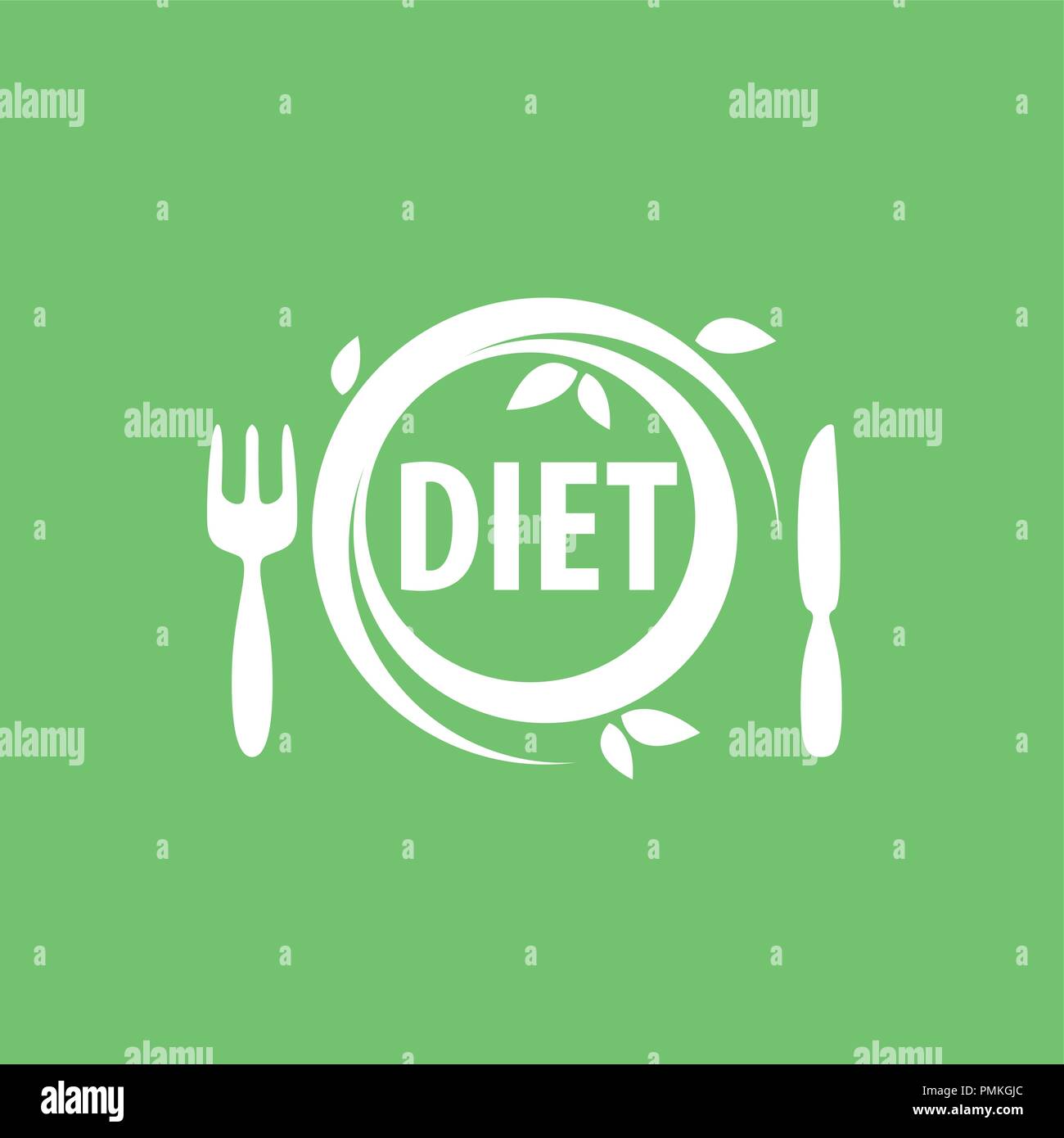 vector logo for diet Stock Vector Image & Art - Alamy