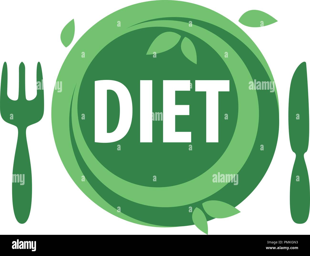 vector logo for diet Stock Vector Image & Art - Alamy