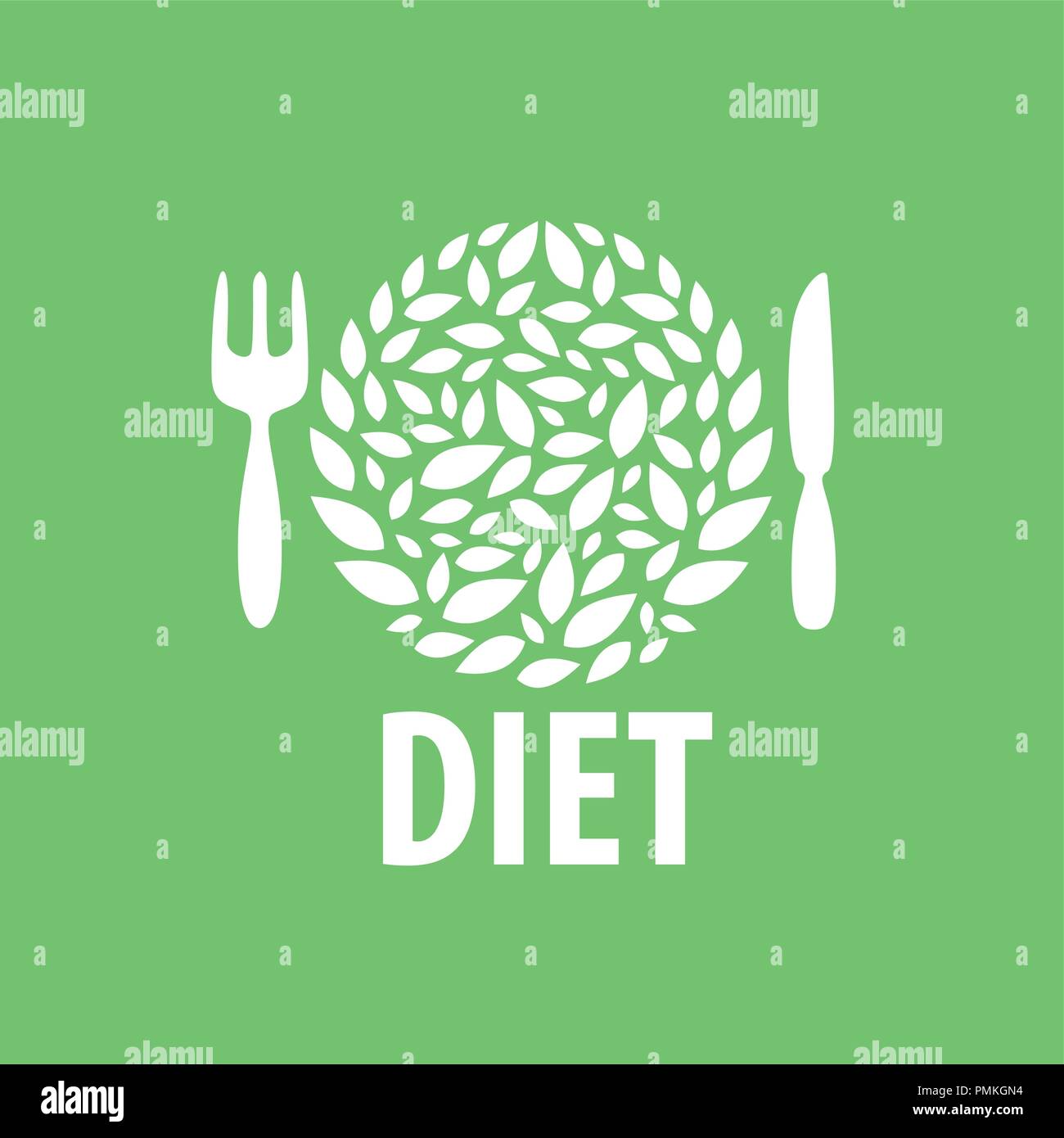 vector logo for diet Stock Vector Image & Art - Alamy