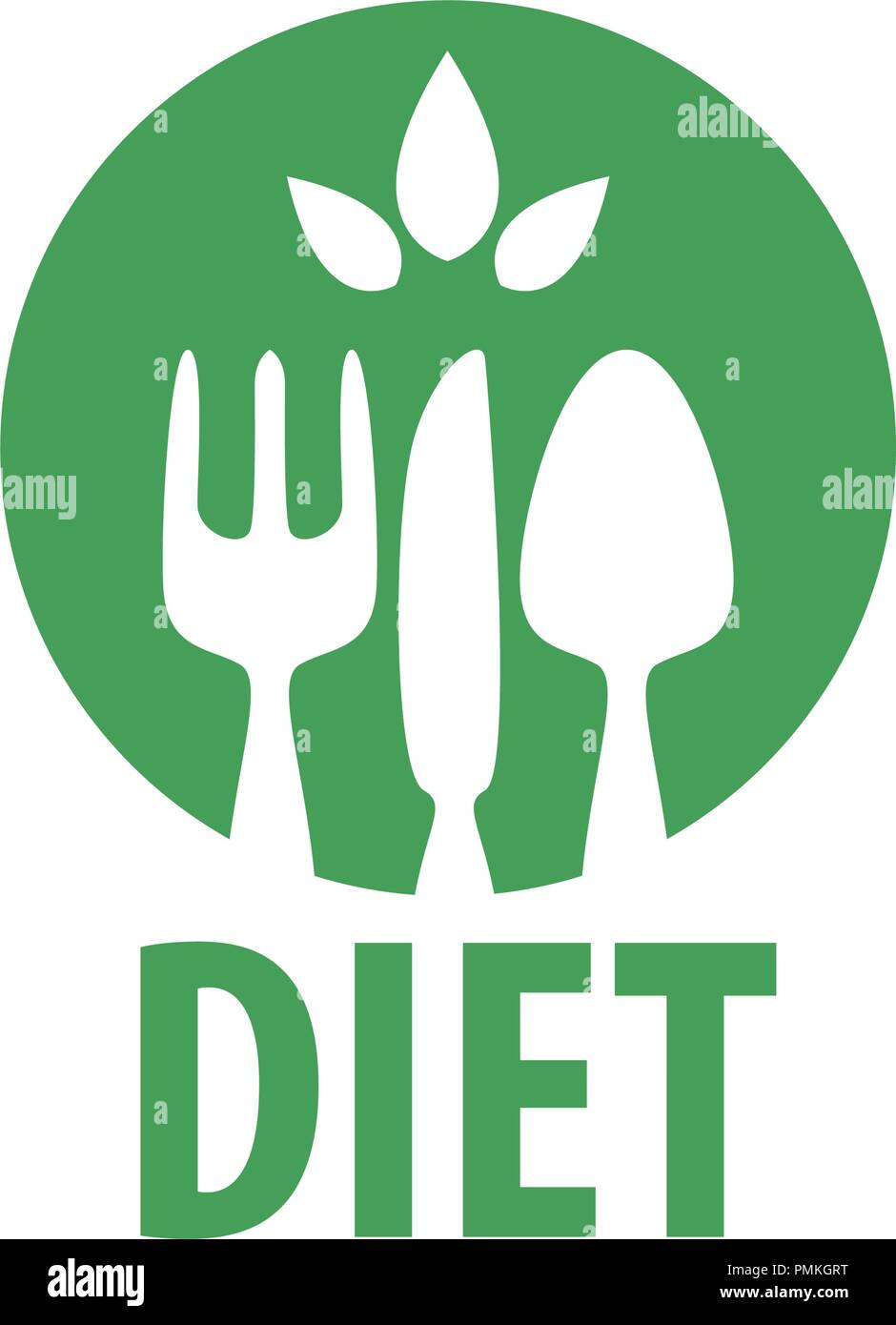 vector logo for diet Stock Vector Image & Art - Alamy