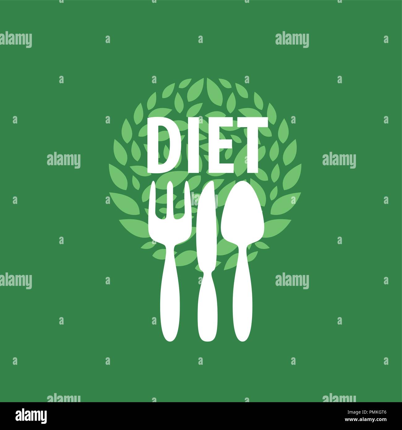 vector logo for diet Stock Vector Image & Art - Alamy