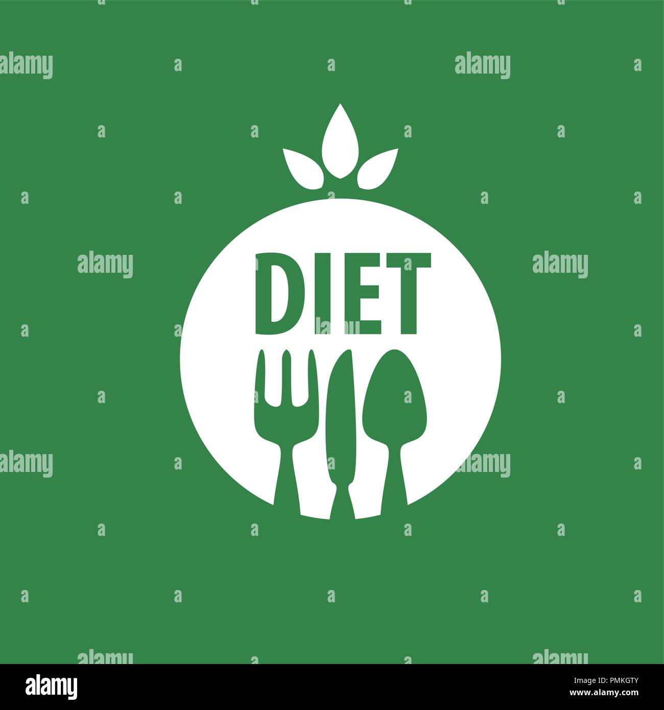 vector logo for diet Stock Vector Image & Art - Alamy