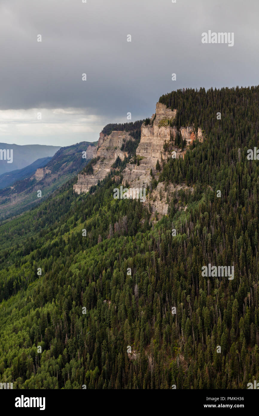 Sedimentary cliff walls are an abundant feature where the Colorado ...