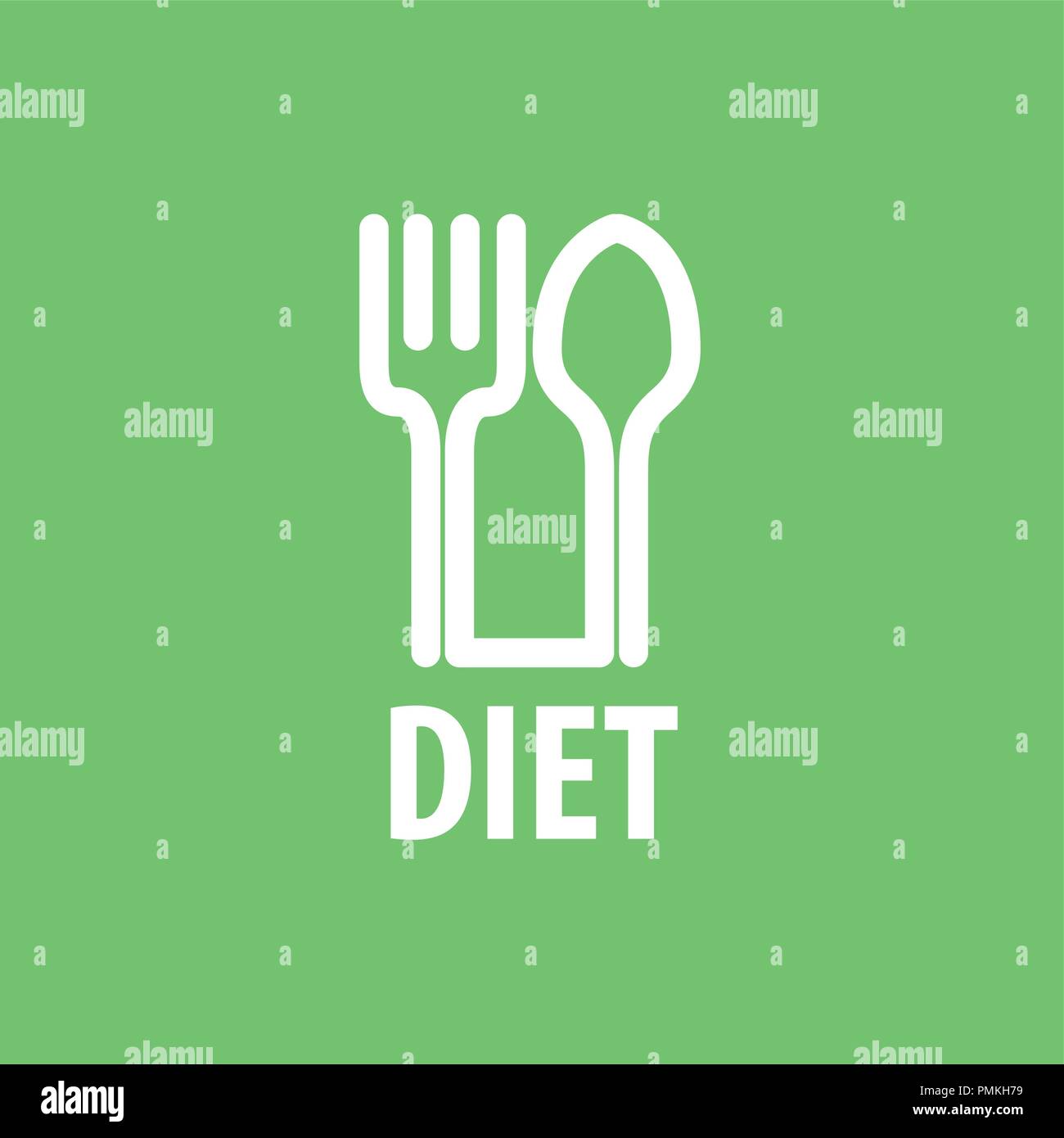 vector logo for diet Stock Vector Image & Art - Alamy