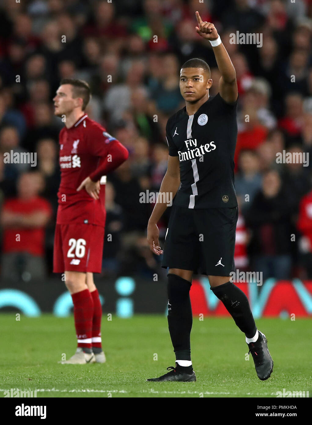 Kylian mbappe psg scoring hi-res stock photography and images - Alamy