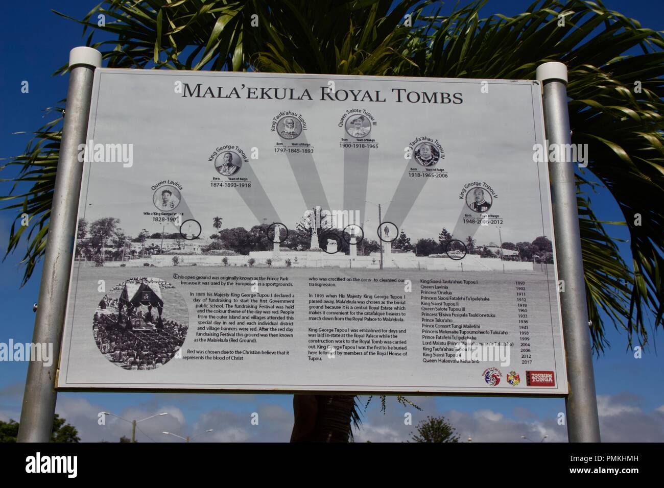 Mala’ekula Royal Tombs is where the Tupou Royal Family are buried in ...