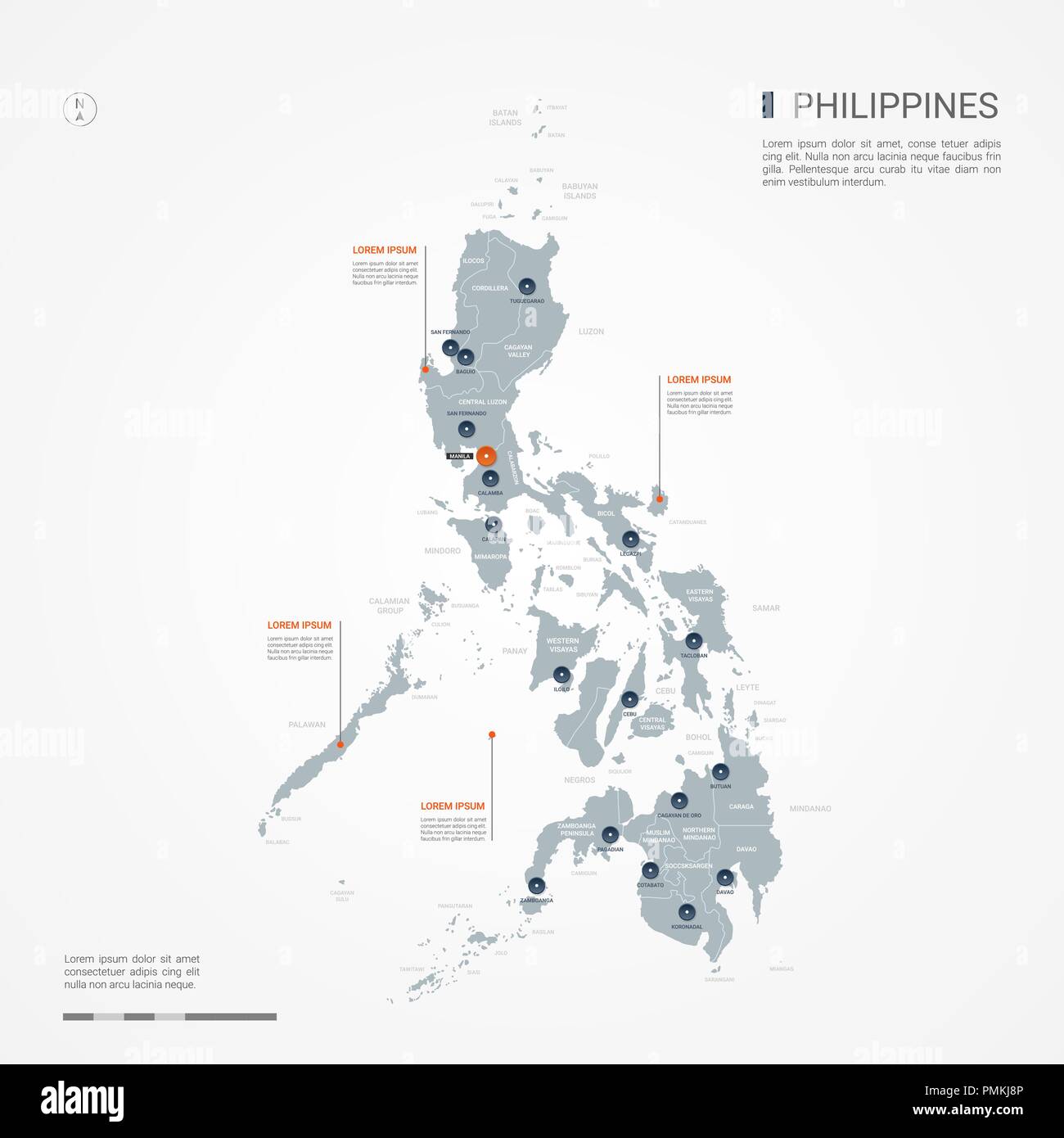 Philippines Capital Map
