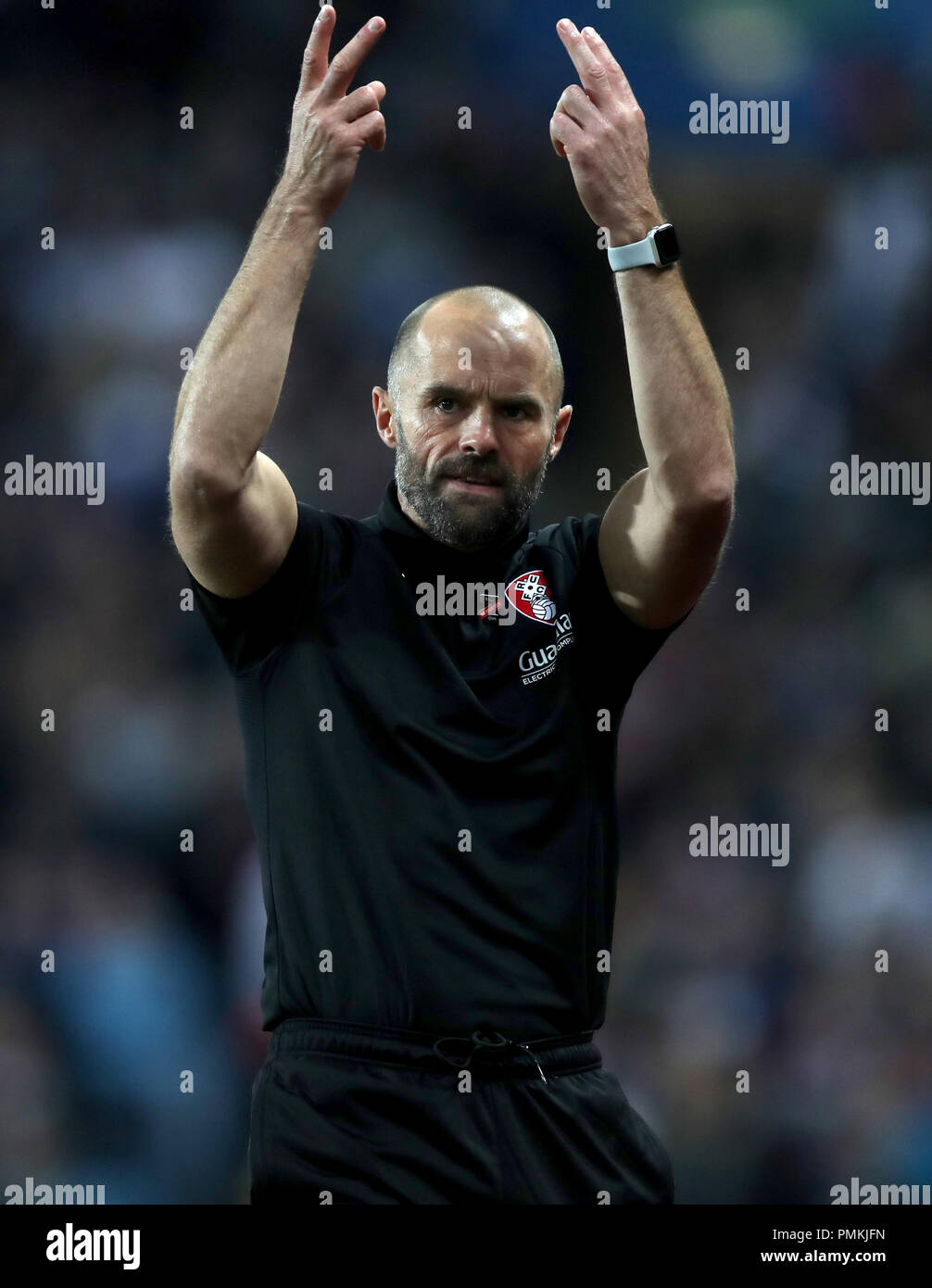 Rotherham United manager Paul Warne during the Sky Bet Championship ...