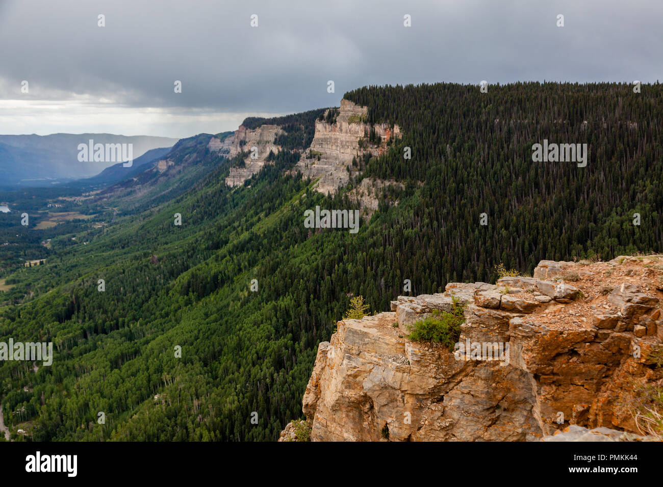 Sedimentary cliff walls are an abundant feature where the Colorado ...