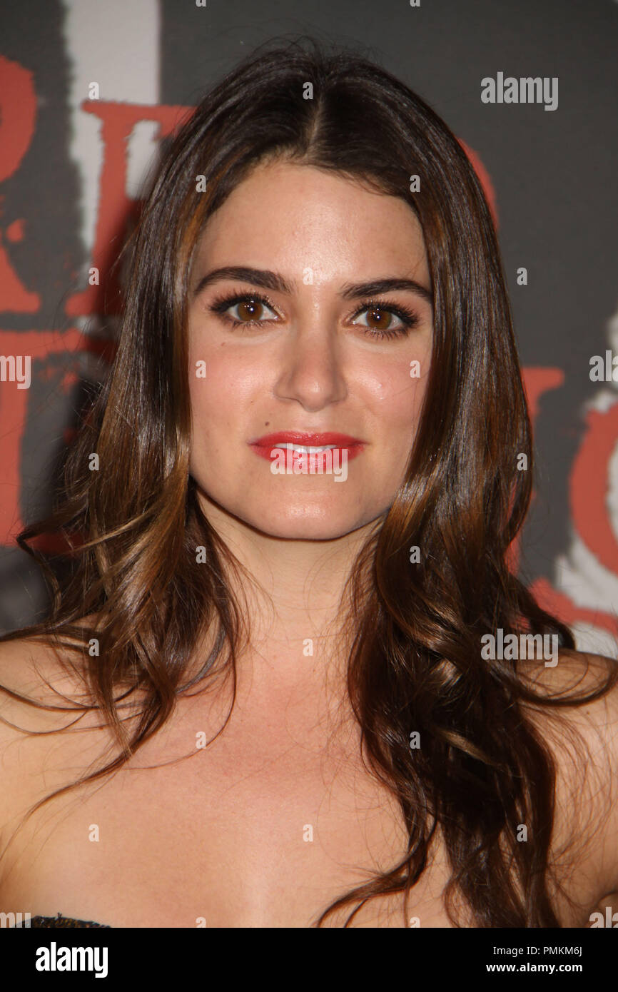 Nikki reed red riding hood premiere hi-res stock photography and images ...