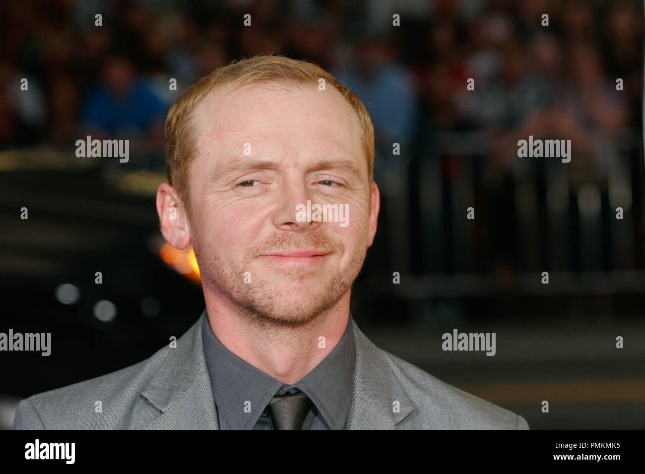 Simon Pegg at the Premiere of Universal Pictures' "Paul". Arrivals held ...
