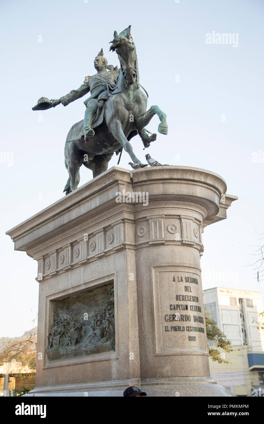 Monumento Capitan Gerardo Barrios, San Salvador, El Salvador Stock ...
