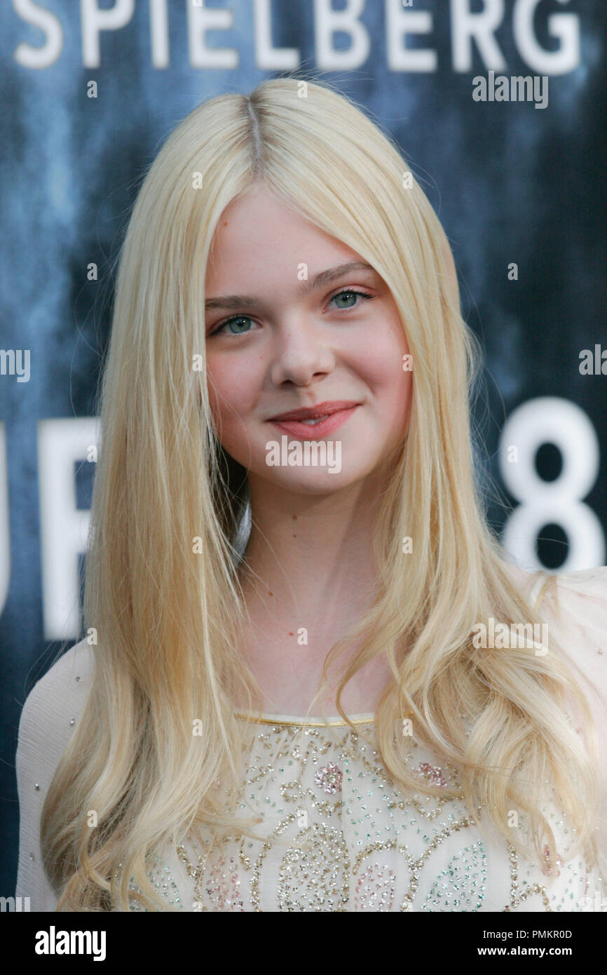 Elle Fanning at the Premiere of Paramount Pictures' "Super 8". Arrivals ...