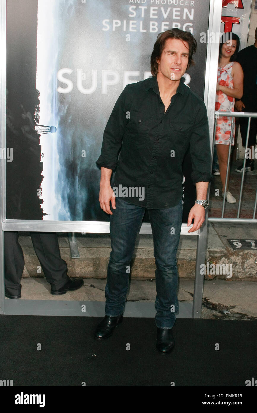 Tom Cruise at the Premiere of Paramount Pictures' "Super 8". Arrivals ...
