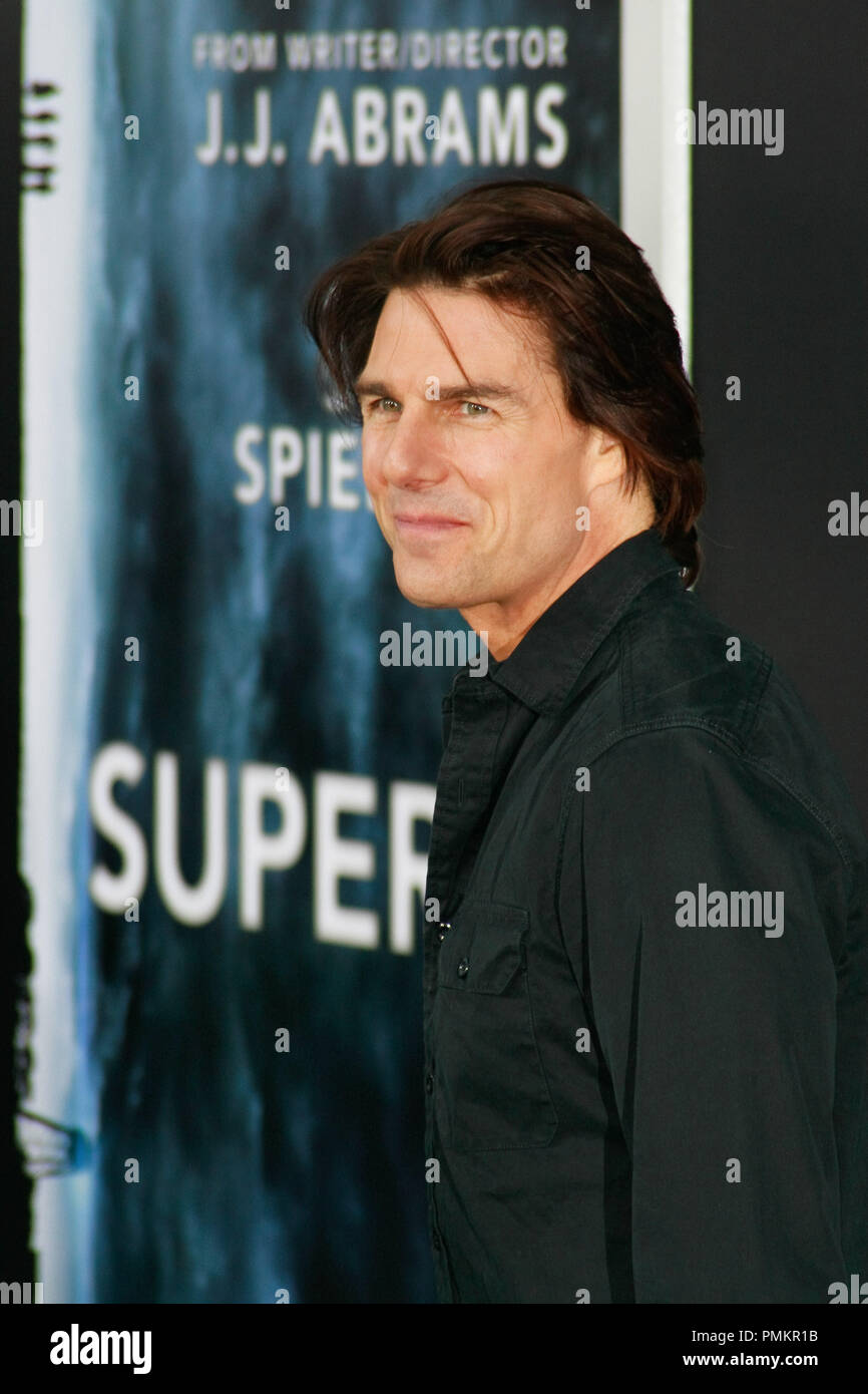 Tom Cruise at the Premiere of Paramount Pictures' "Super 8". Arrivals ...
