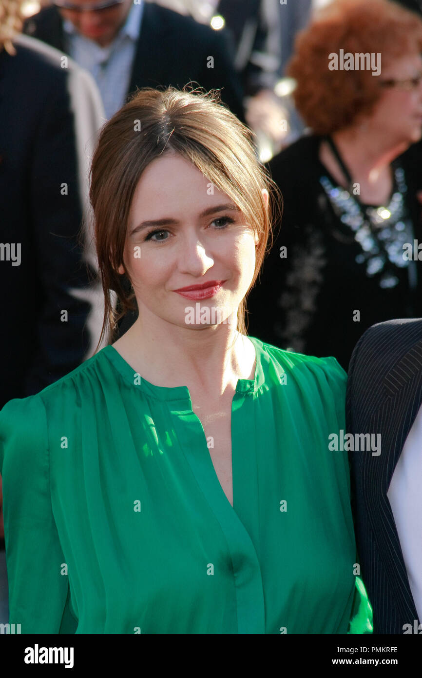 Emily Mortimer at the World Premiere of Disney Pixar's "Cars 2 ...