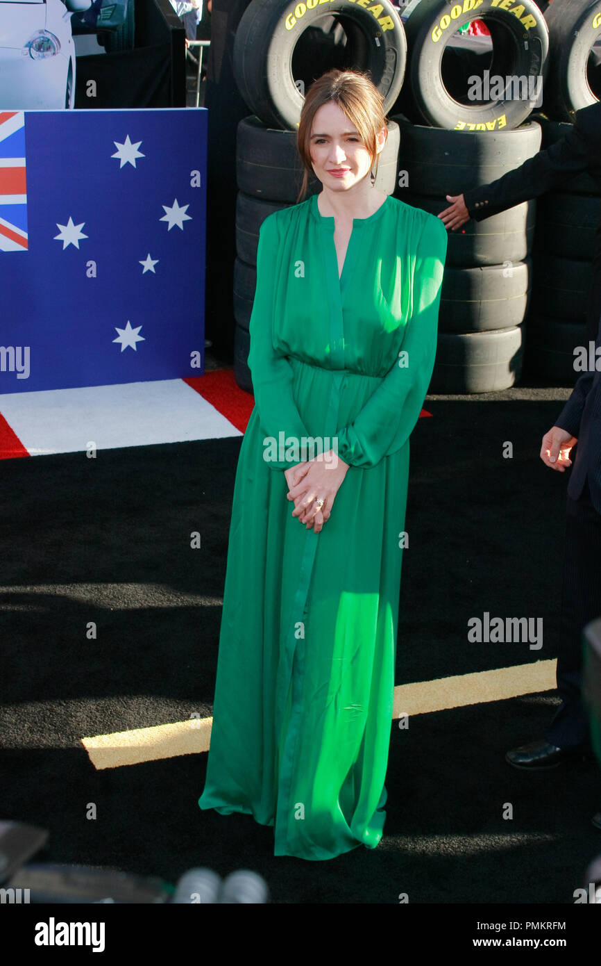 Emily Mortimer at the World Premiere of Disney Pixar's "Cars 2 ...