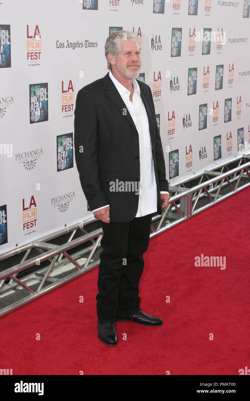 Ron Pearlman at the Los Angeles Premiere of Film District's "Don't Be ...