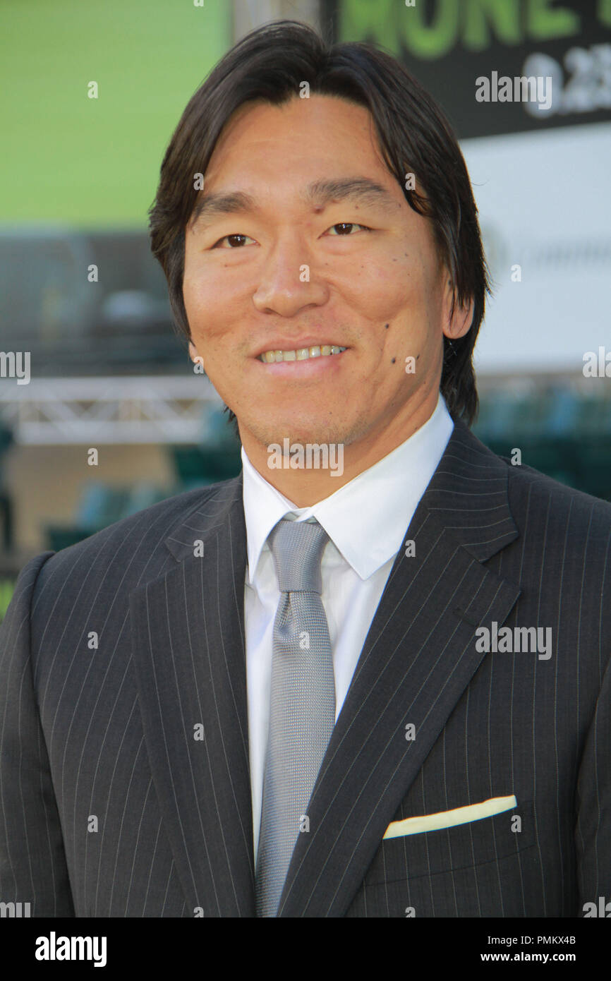 Hideki Matsui 09/19/2011,Moneyball, premiere, Paramount Theatre of the ...