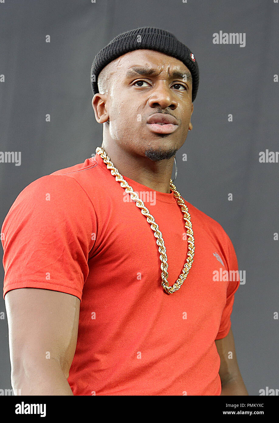 Bugzy Malone Performing at Manchester Old Trafford Cricket Ground ...