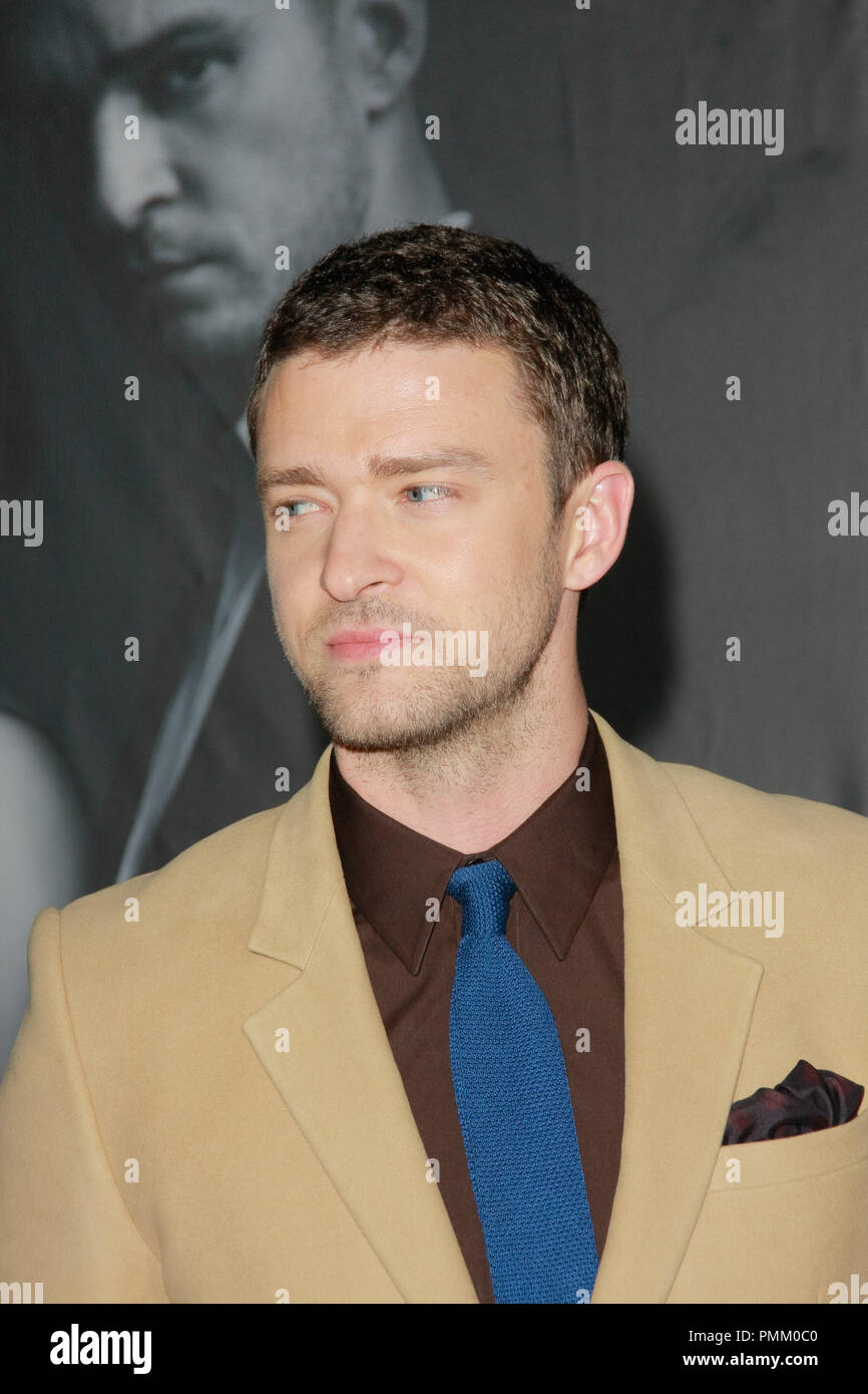 Justin Timberlake at the Premiere of Regency's "In Time". Arrivals held ...