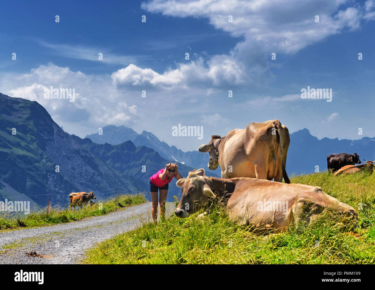 Pulling funny faces adults hi-res stock photography and images - Alamy