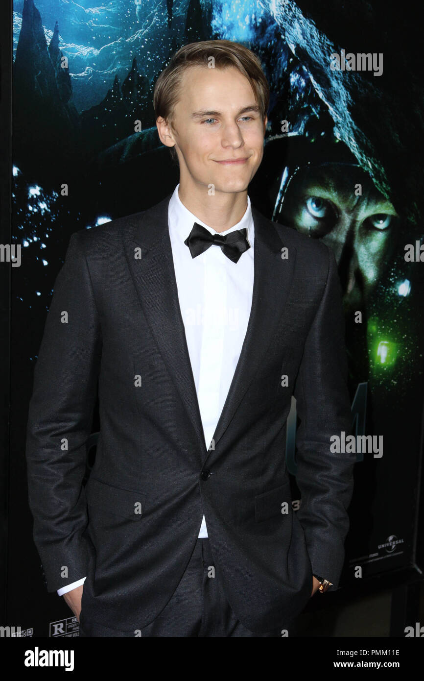 Rhys Wakefield at the world premiere of Universal Pictures' "Sanctum ...