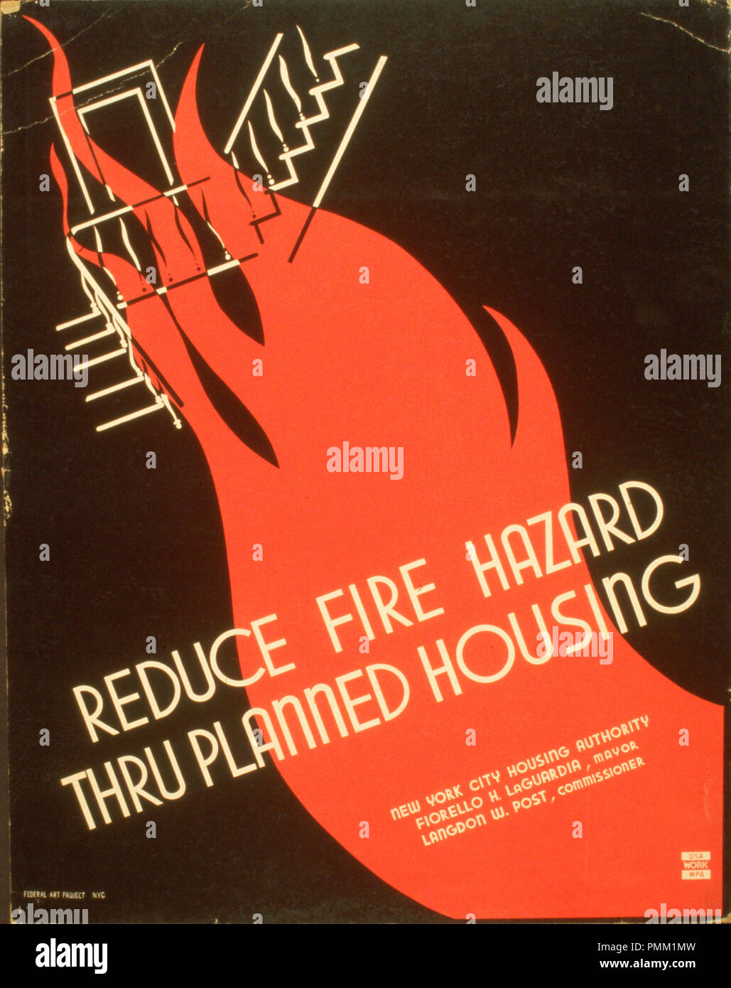 Housing posters by the Work Projects Administration (WPA) produced ...