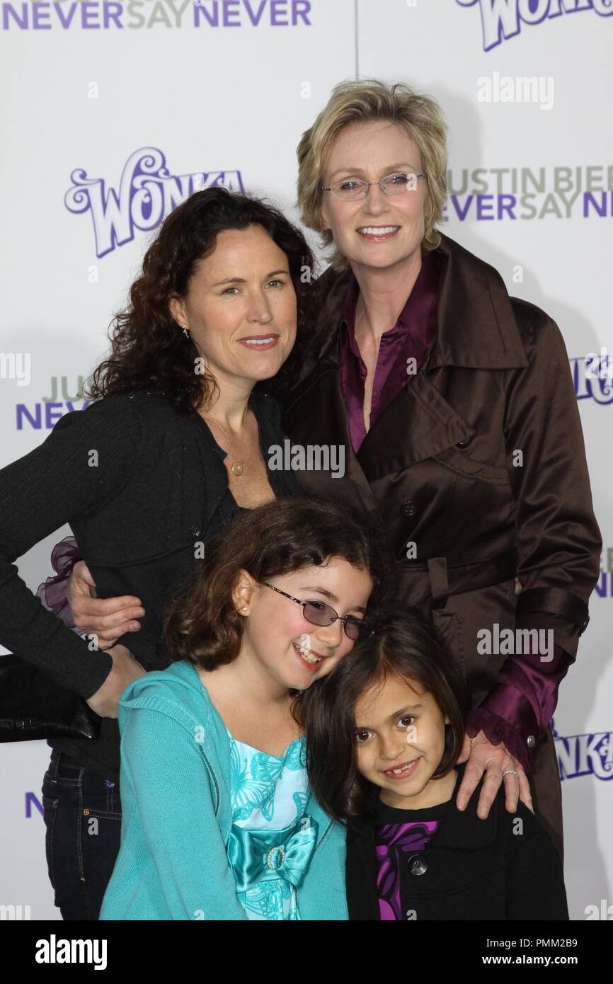 Dr. Lara Embry, Jane Lynch and family at the Los Angeles Premiere of ...