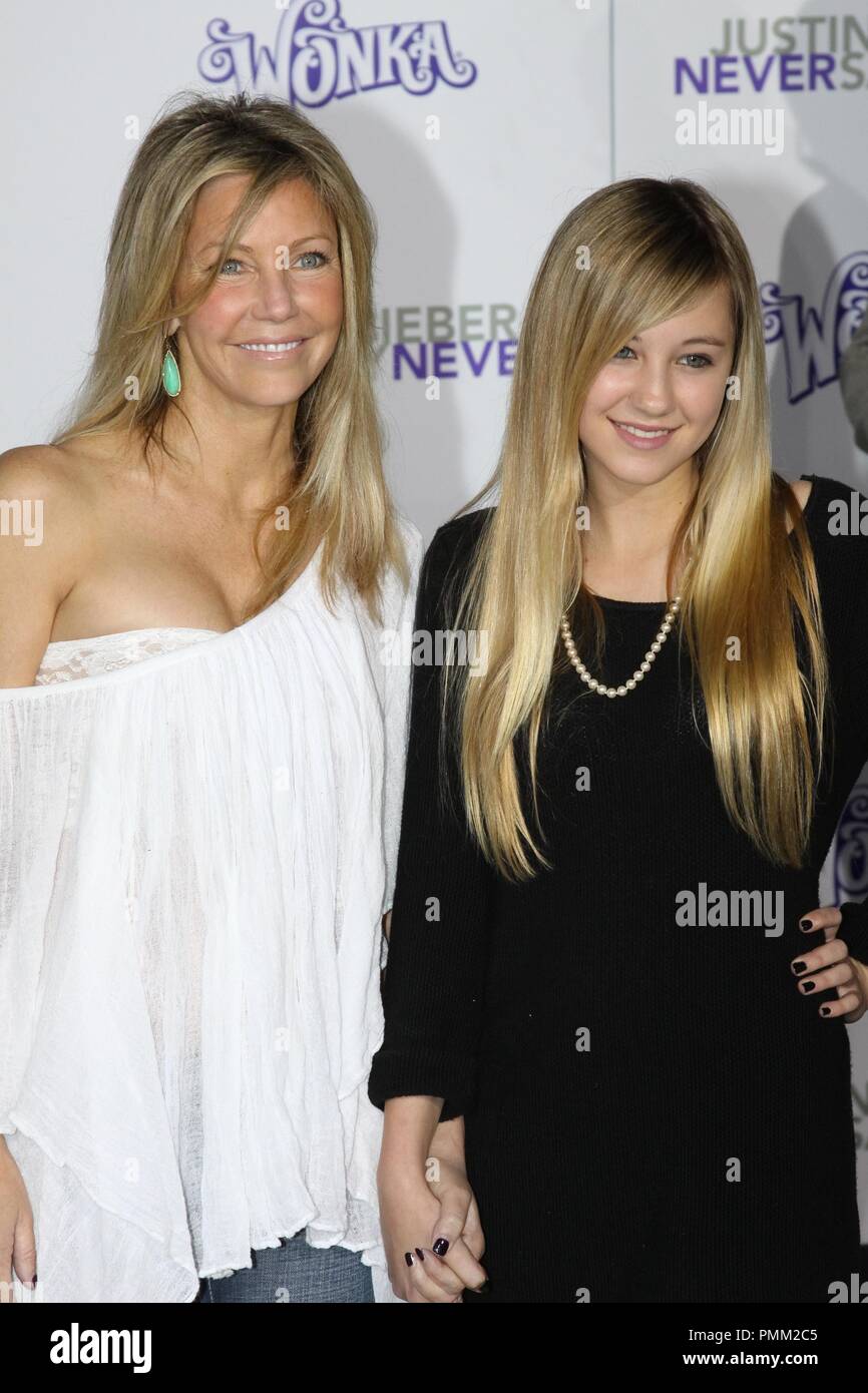 Heather locklear daughter ava locklear hi-res stock photography and ...