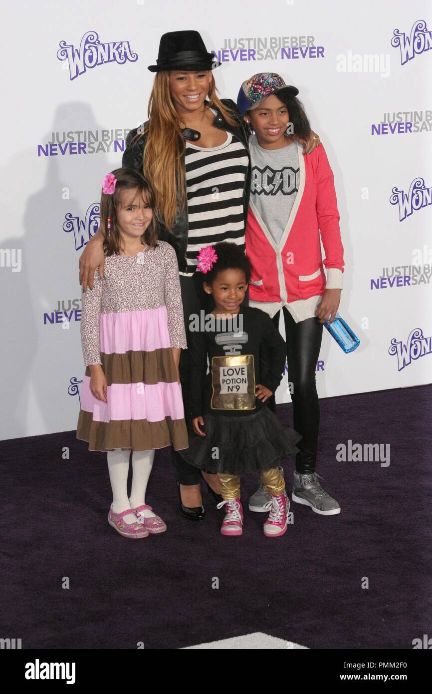 Mel b and family hi-res stock photography and images - Alamy