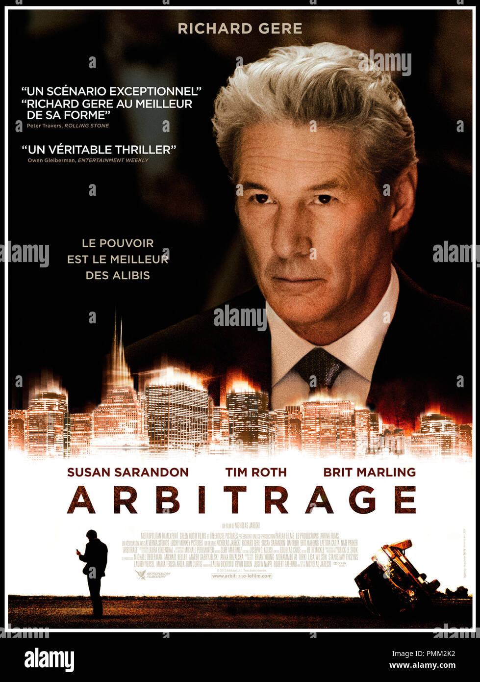 Richard Gere Laetitia Casta Arbitrage Stock Photos & Richard Gere ...