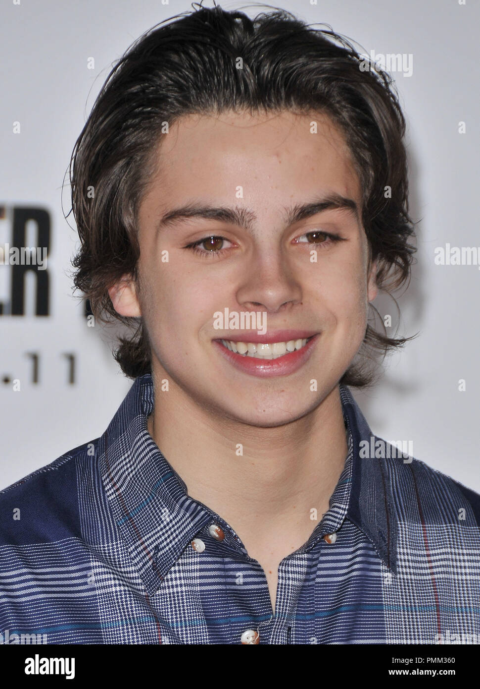 Jake T. Austin at the Los Angeles Premiere of "I Am Number Four" held ...