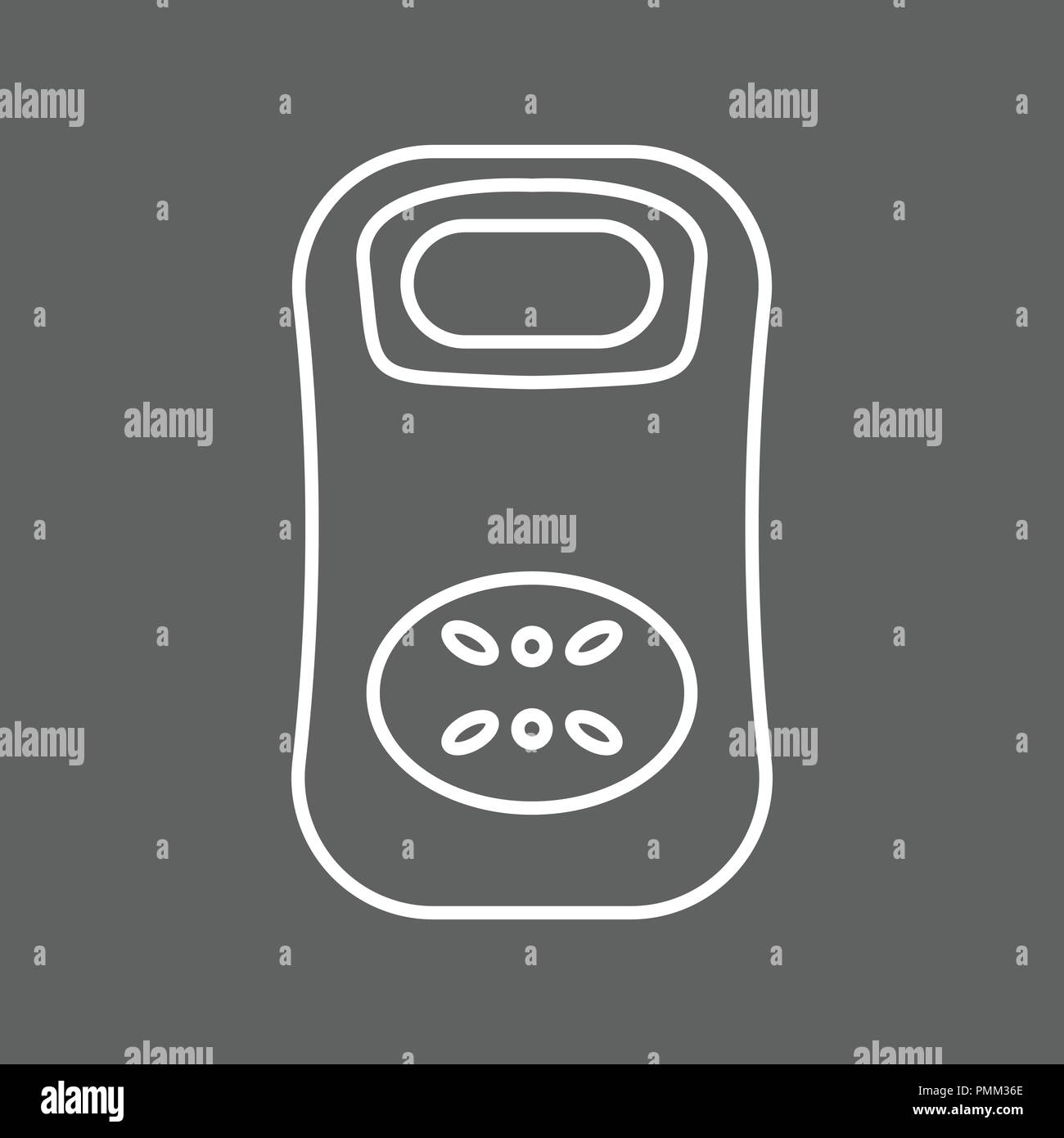 Scales icon line symbol - Premium quality isolated weight element in ...