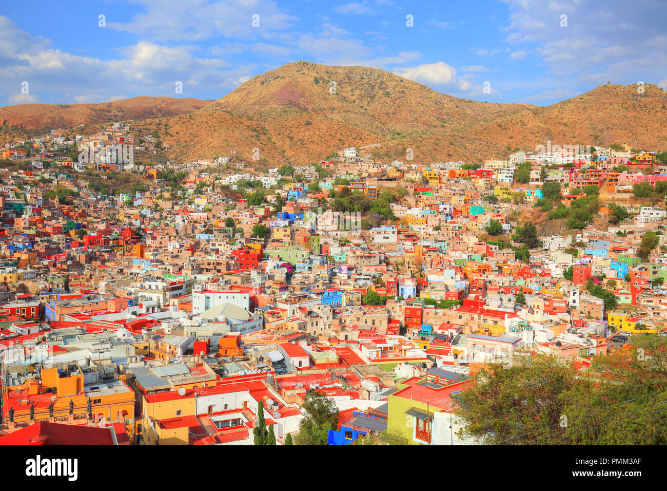 Guanajuato, scenic city lookout Stock Photo - Alamy