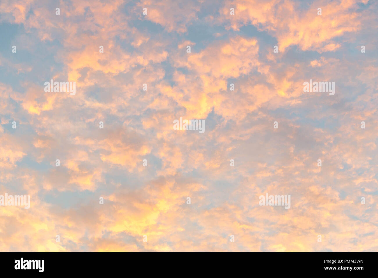 beautiful color of sky at dawn. cloud formation. natural abstract color ...