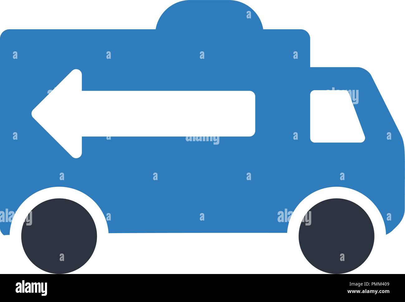 Blue van Stock Vector Images - Alamy