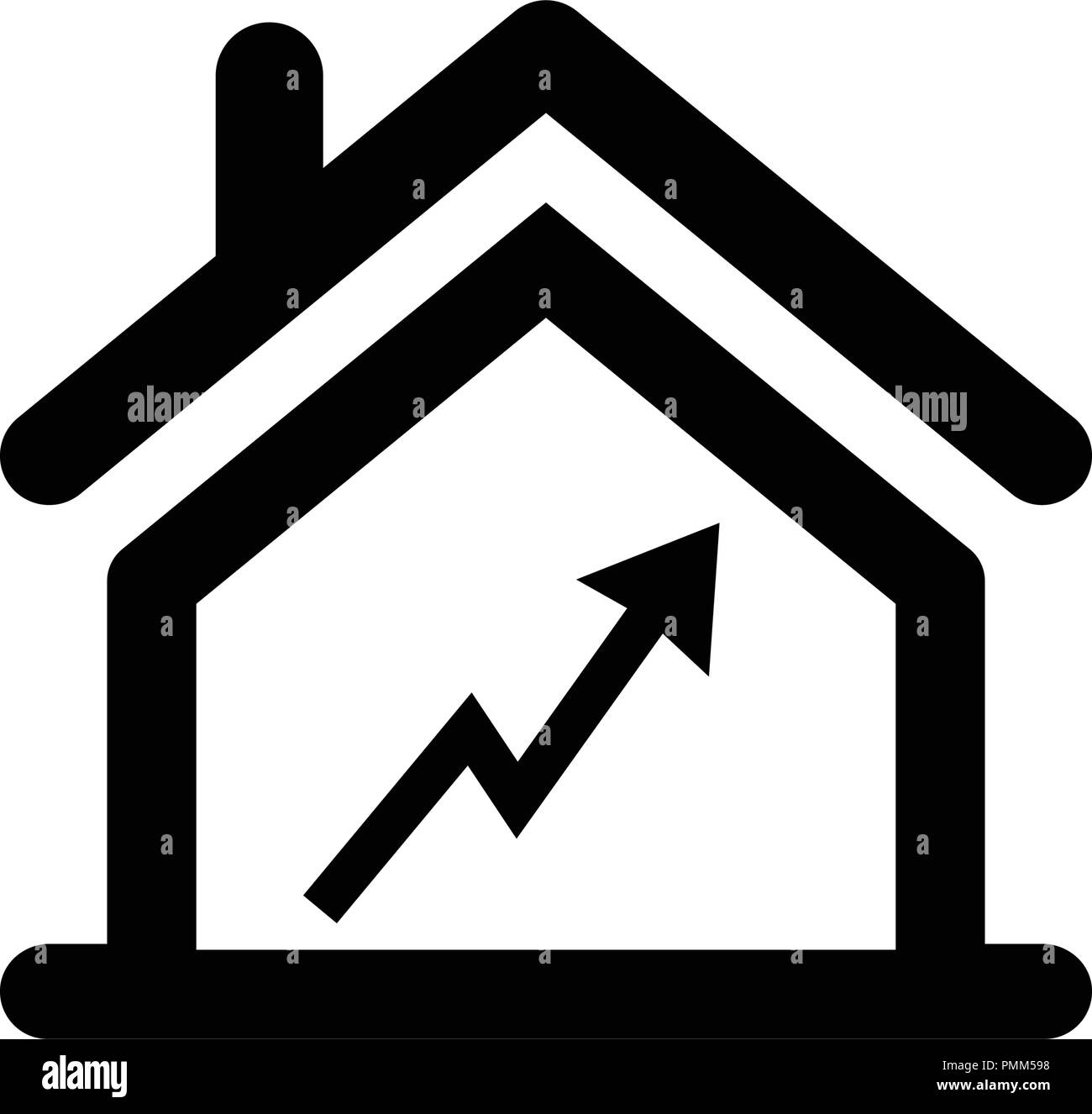 Graph house Black and White Stock Photos & Images - Alamy