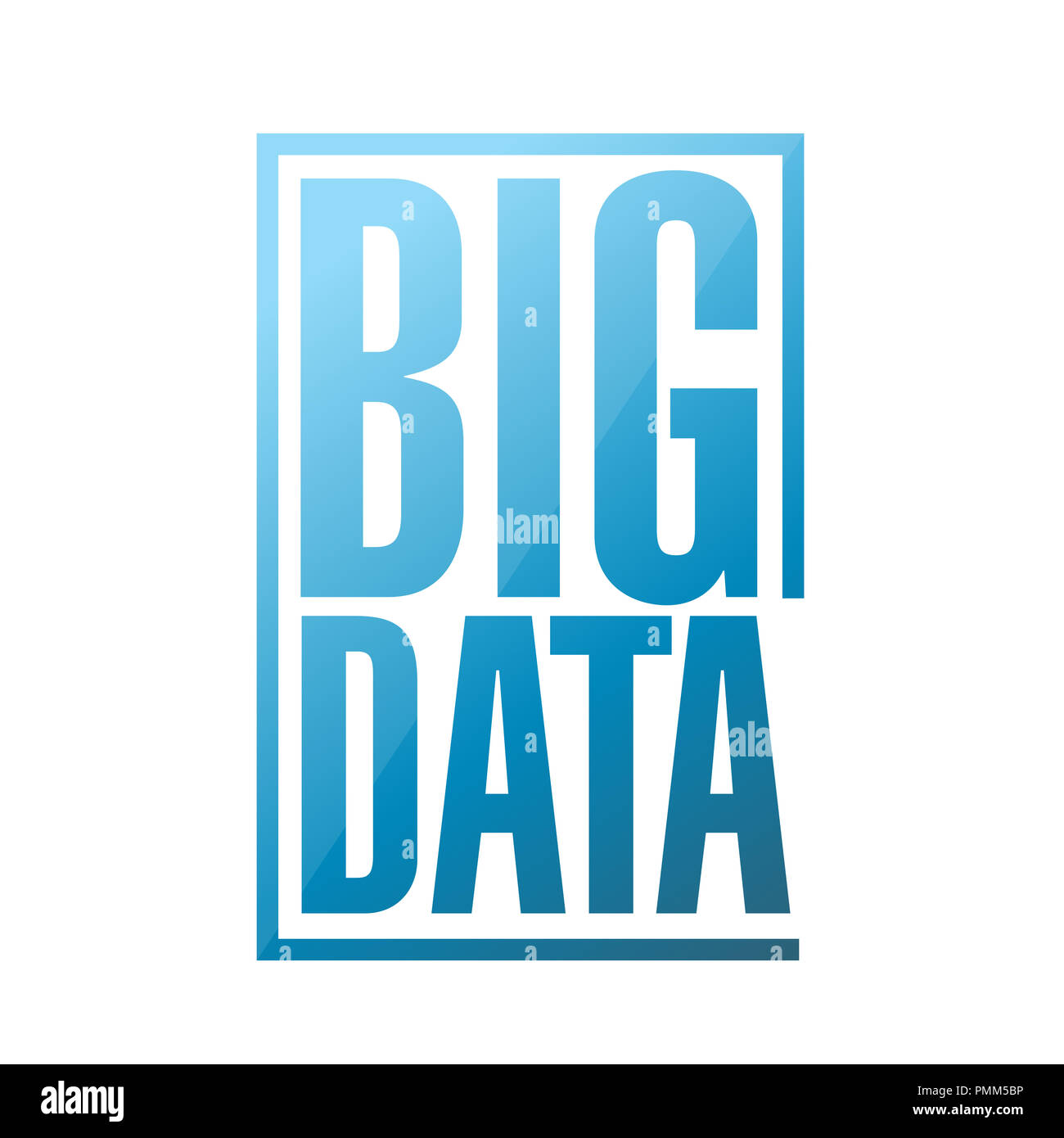 big data stamp illustration isolated over a white background Stock ...