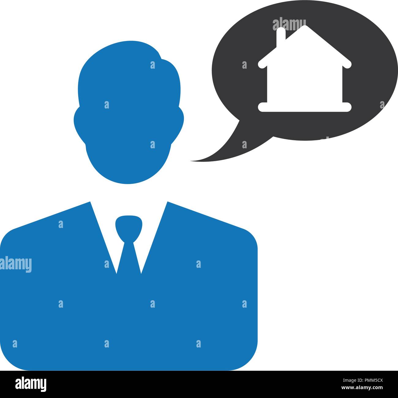 Real estate agent Stock Vector Images - Alamy