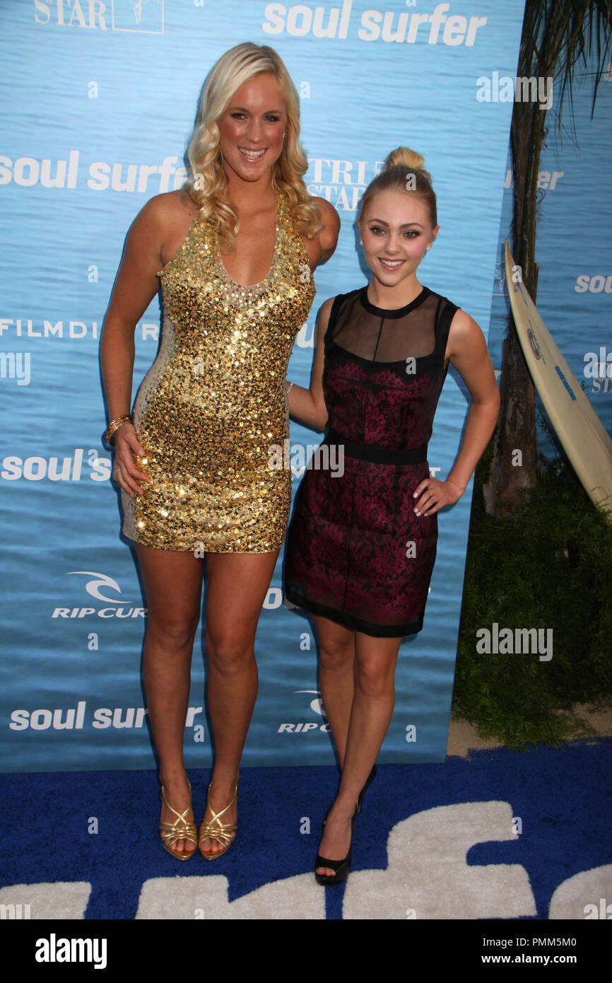 Bethany Hamilton, AnnaSophia Robb 03/30/2011 "Soul Surfer" Premiere ...