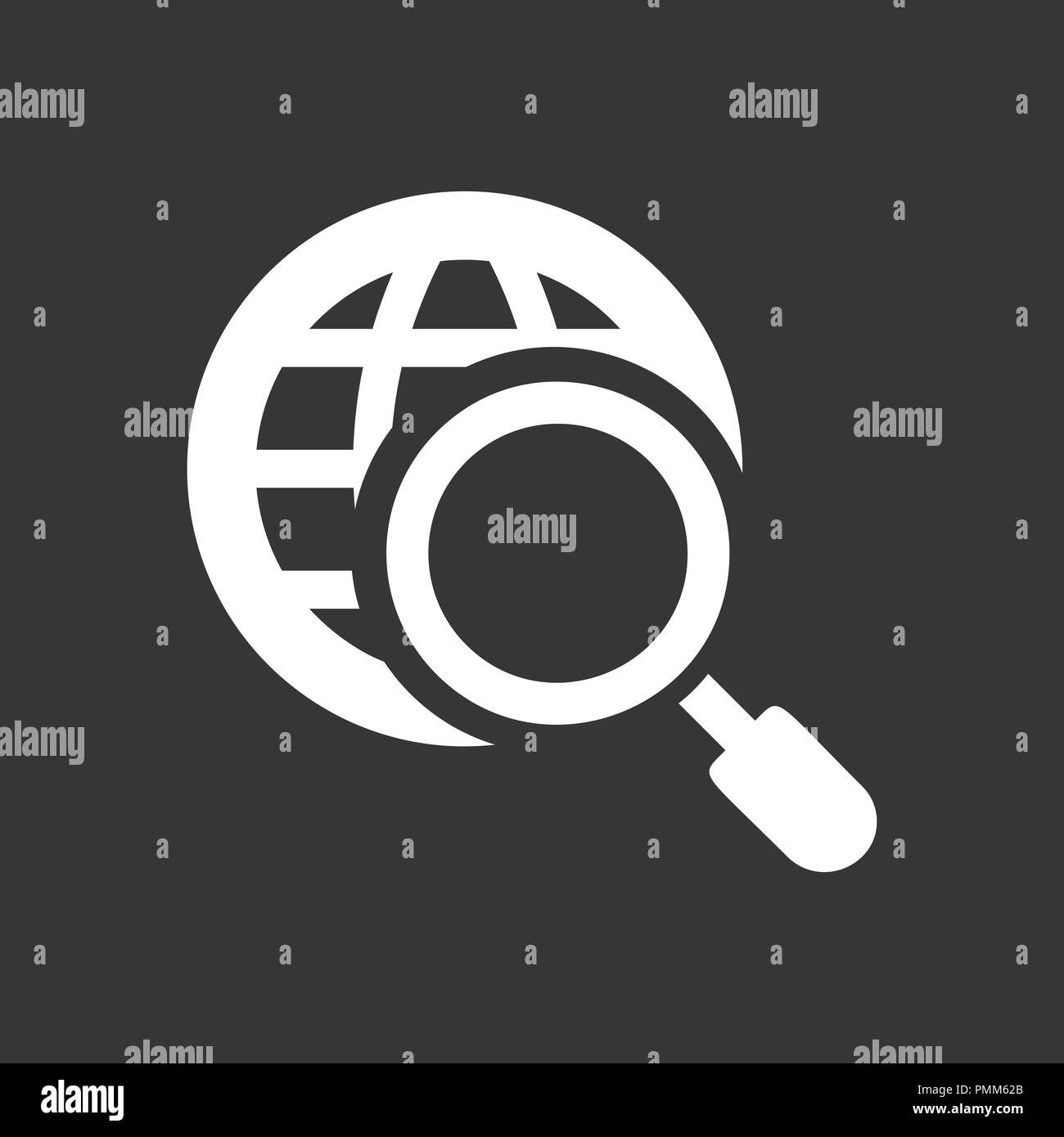 Research icon vector Stock Vector Image & Art - Alamy