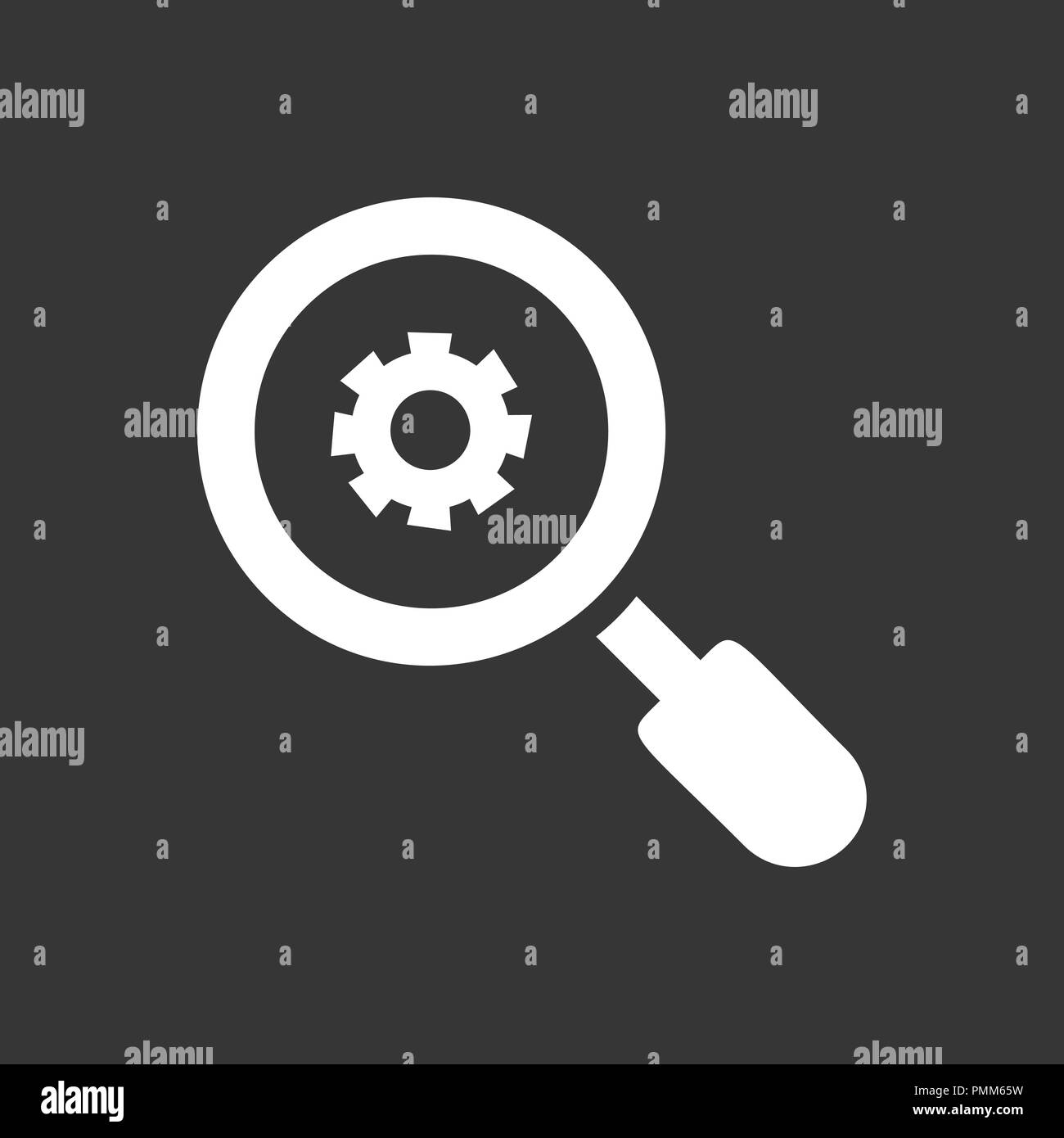 Research icon vector Stock Vector Image & Art - Alamy