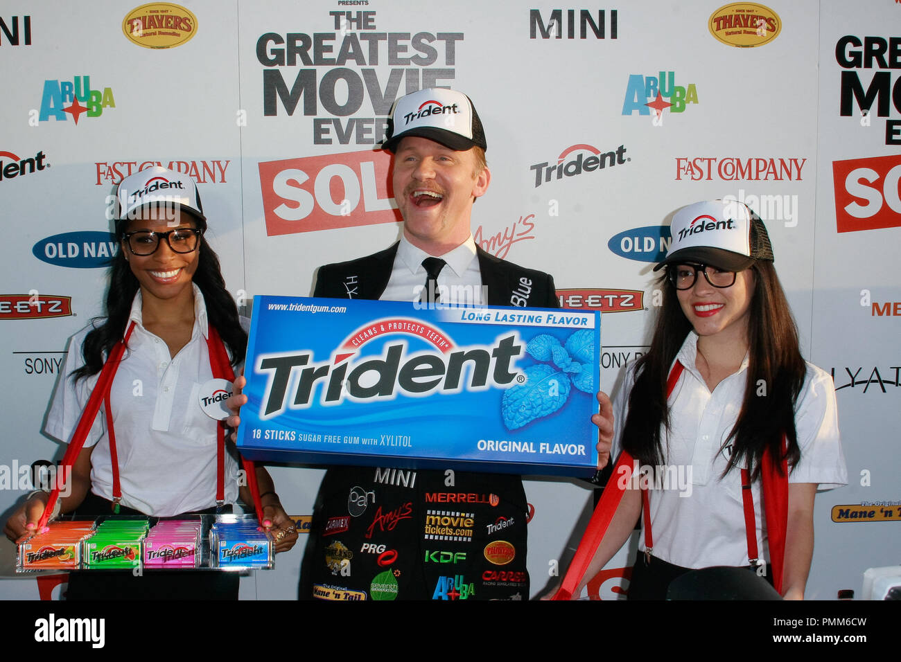 Director Morgan Spurlock at the Premiere of "Pom Wonderful Presents ...