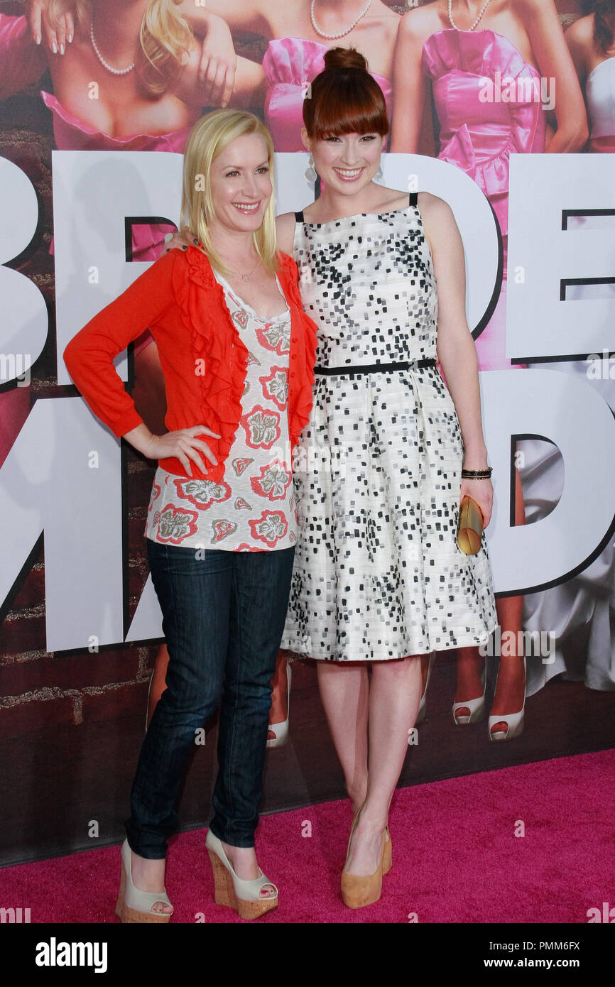 Angela Kinsey and Ellie Kemper at the Premiere of Universal Pictures ...