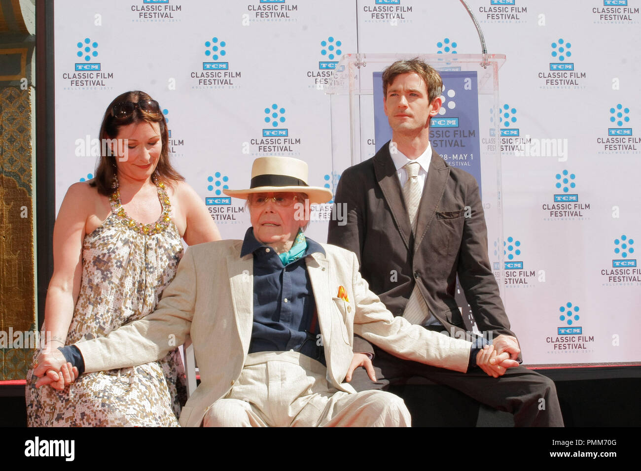 Peter O'Toole with Son Lorcan O'Toole and Daughter Kate O'Toole at the ...