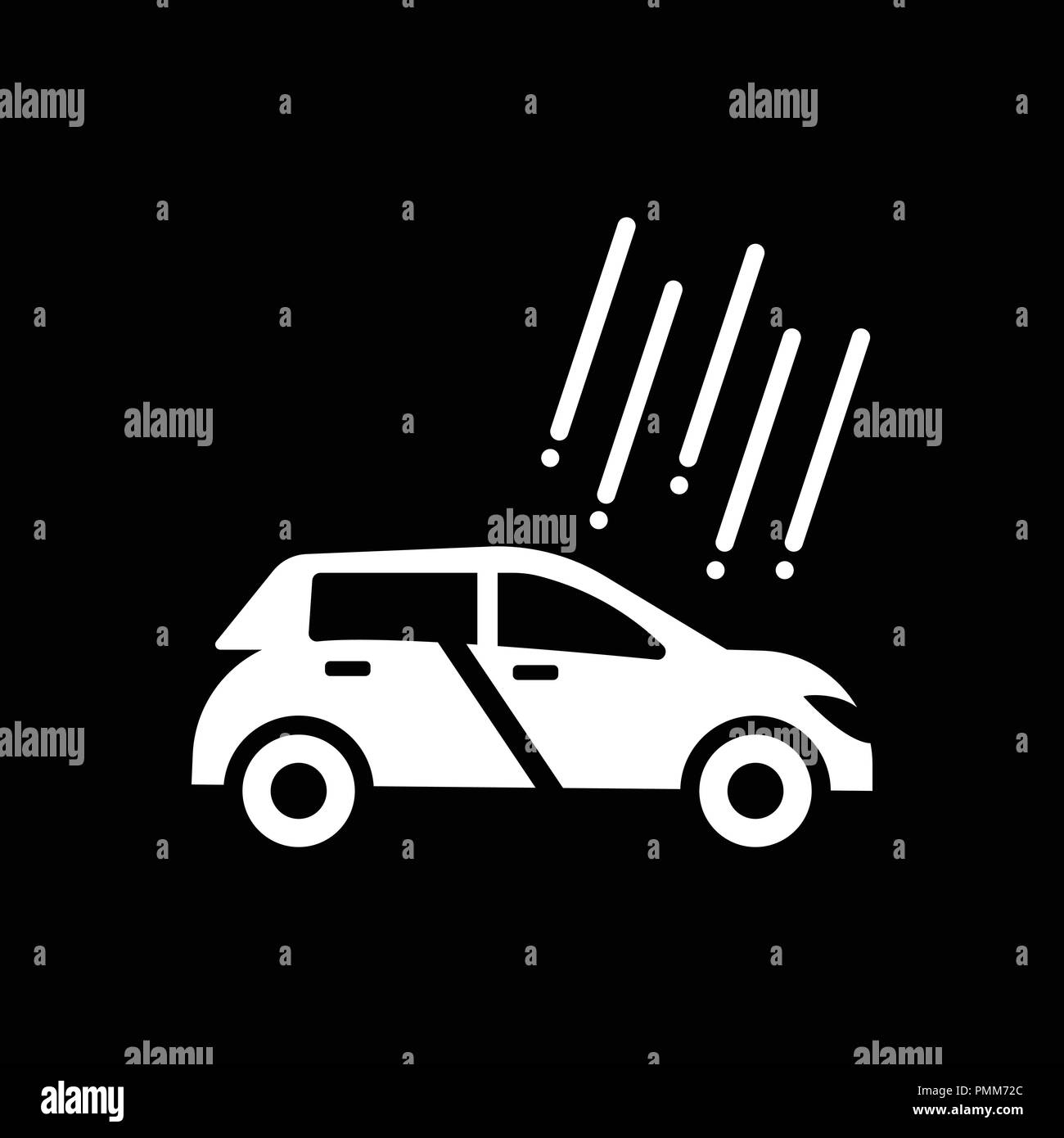 Car damage hail hi-res stock photography and images - Alamy